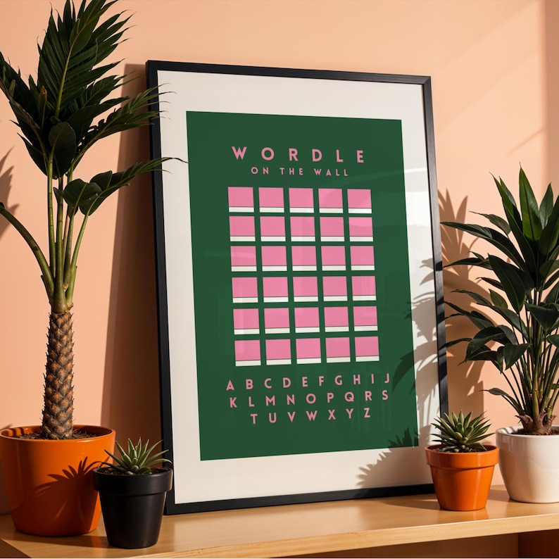 Wordle on the Wall Emerald Green (digital Print Only) - Cool ...