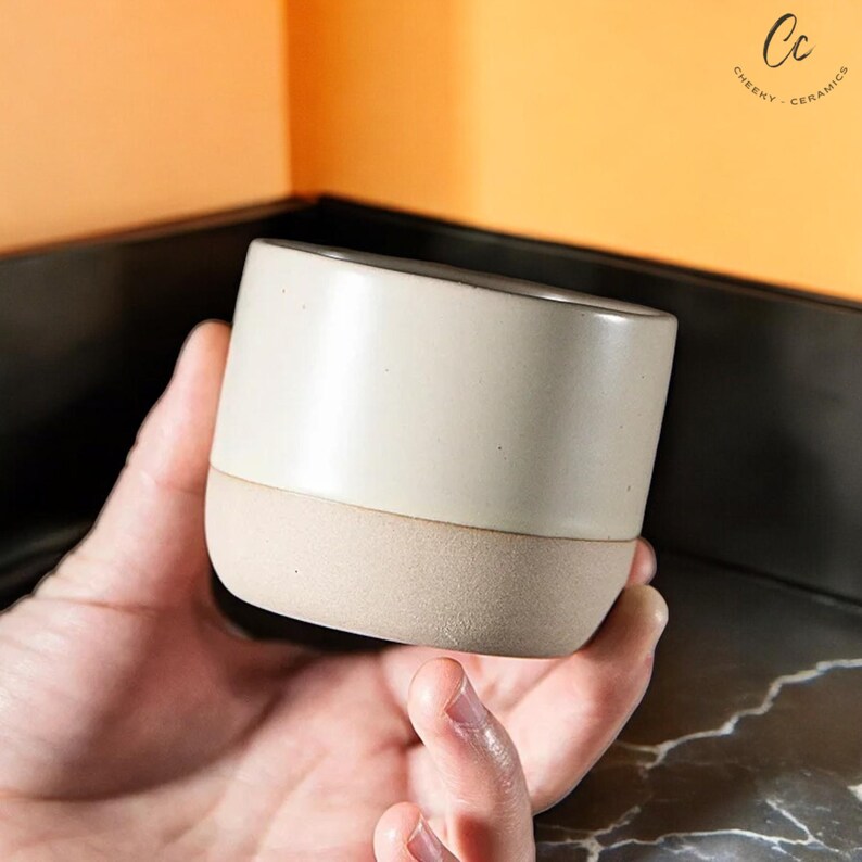 Vintage Coffee Mug - Japanese-style Ceramics Drinkware - 100ml, 180ml & 230ml Stoneware Tea Cups ...