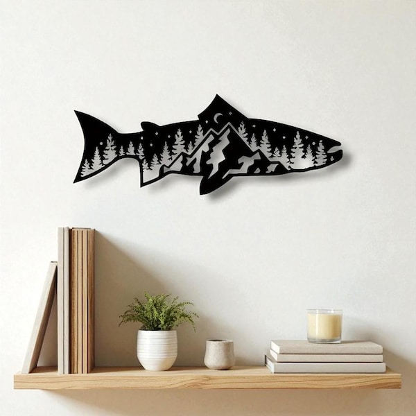 Metal Fish Cutout - Etsy