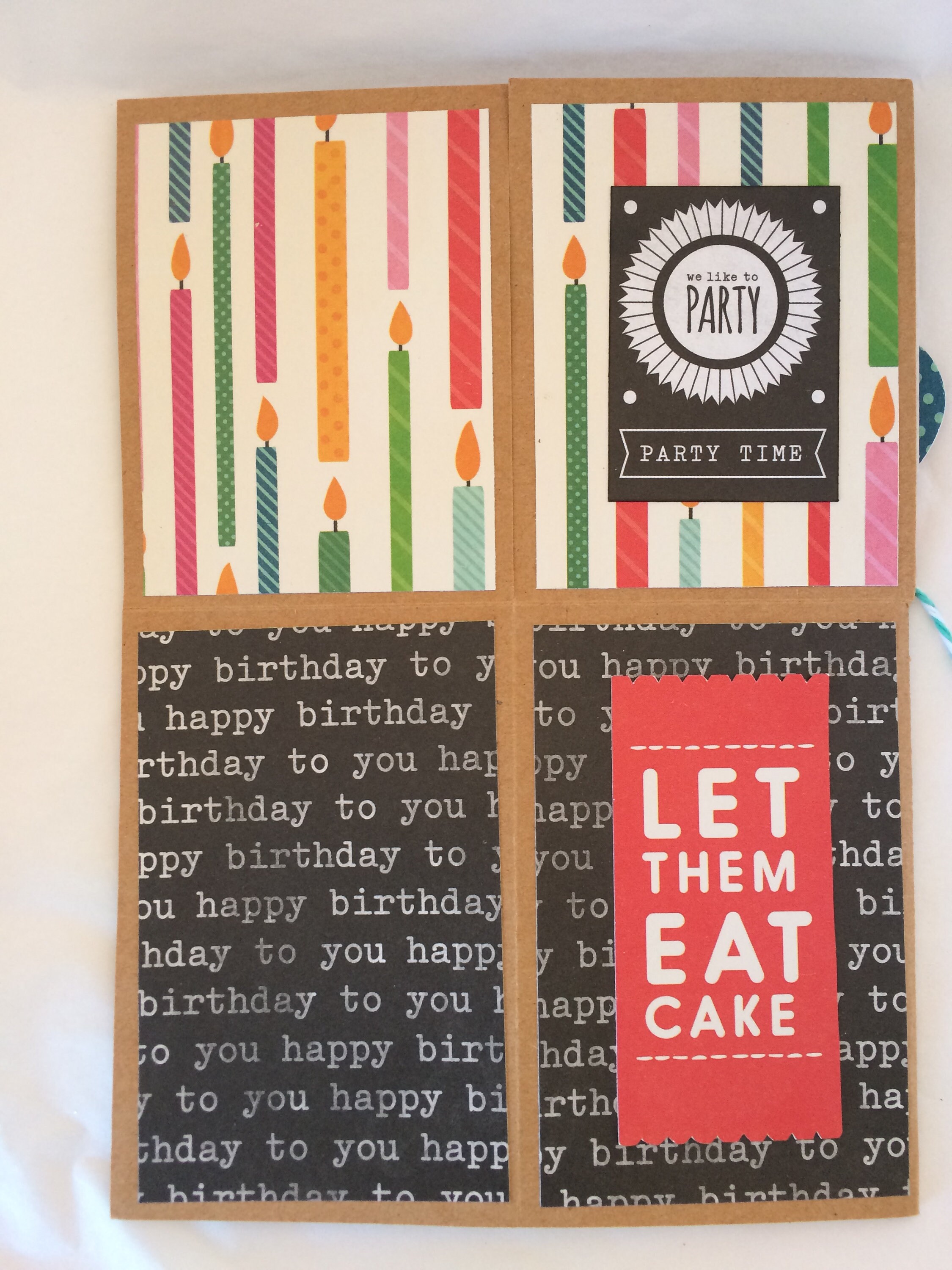 Birthday Pop-up Card in a Box - Let Them Eat Cake - Etsy