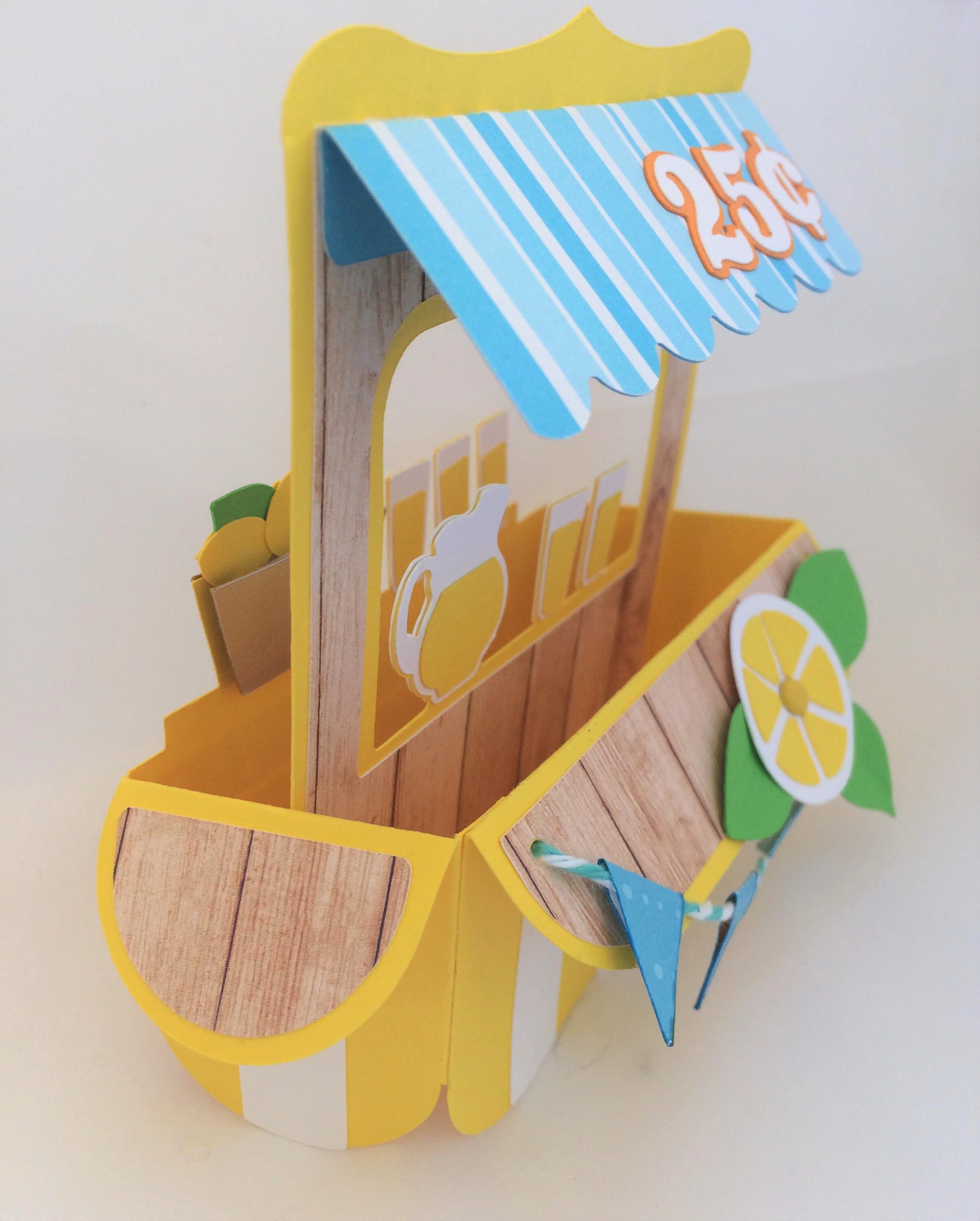 Pop up Box Card-lemonade Stand - Etsy
