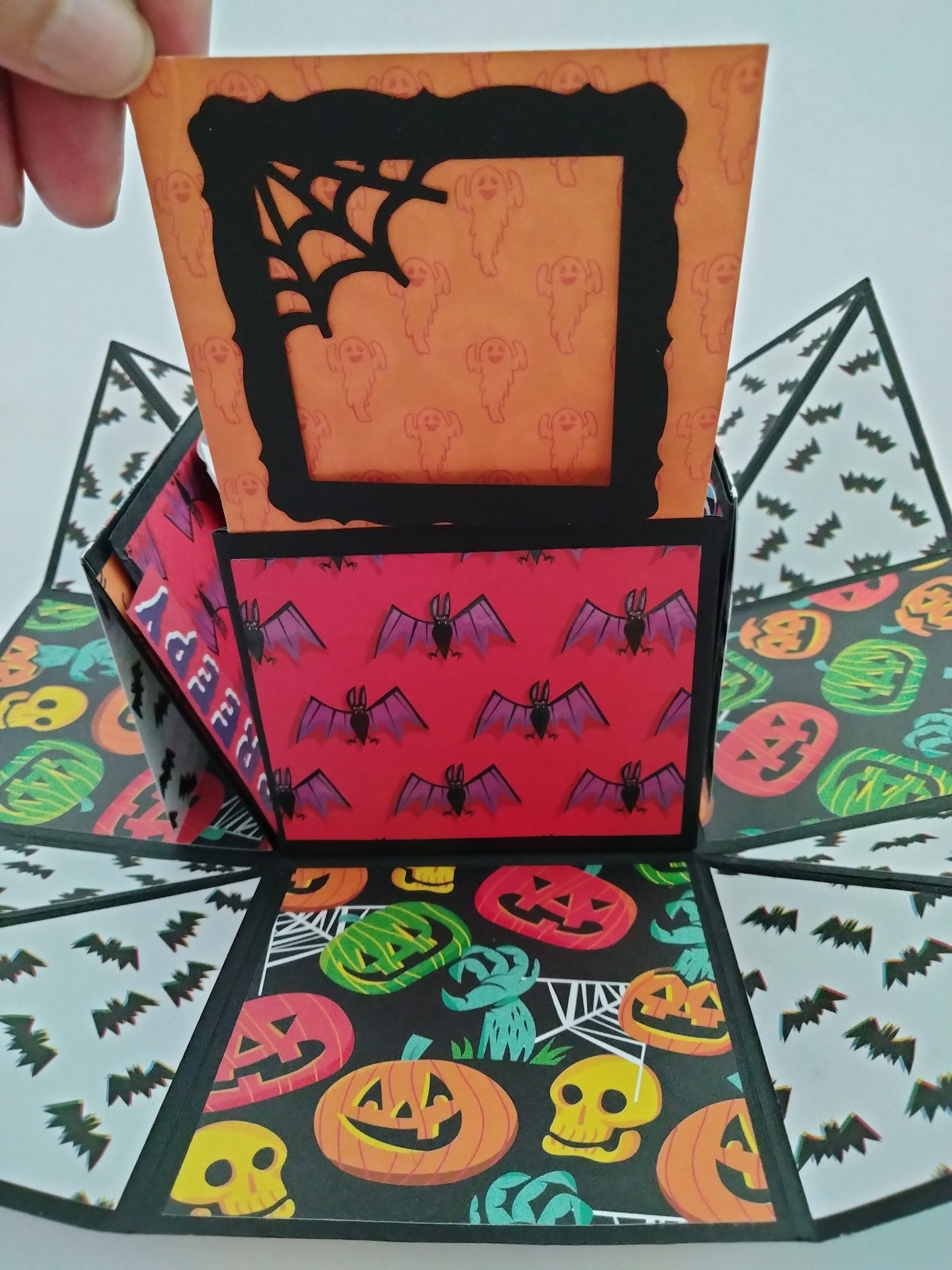 Halloween Explosion Box Monster Mash - Etsy