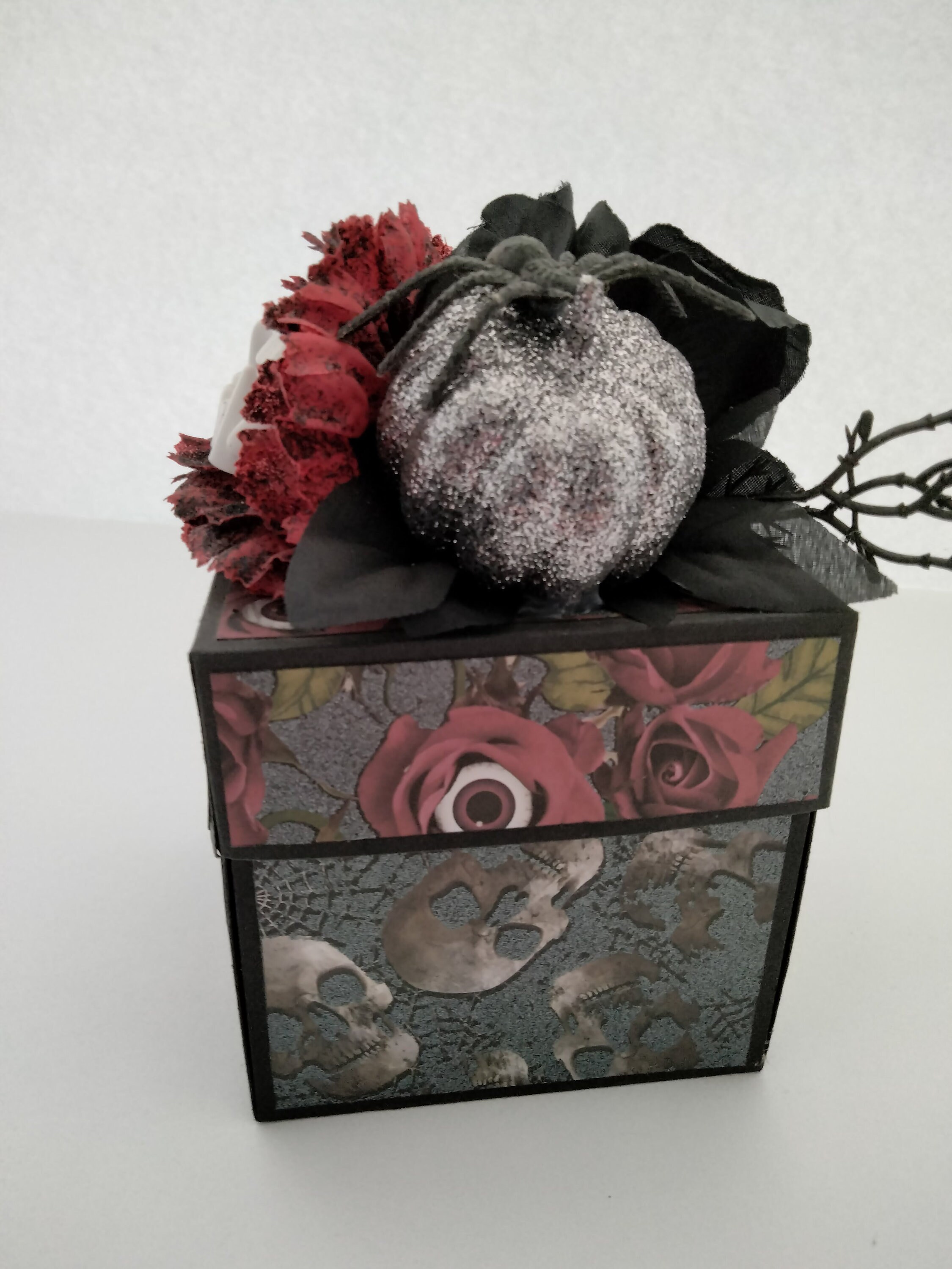 Halloween Explosion Box Gothic Garden - Etsy