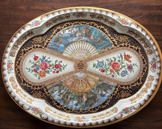 Vintage Tin Tray 1971 DAHER Decorated Ware -made in England - Designed ...
