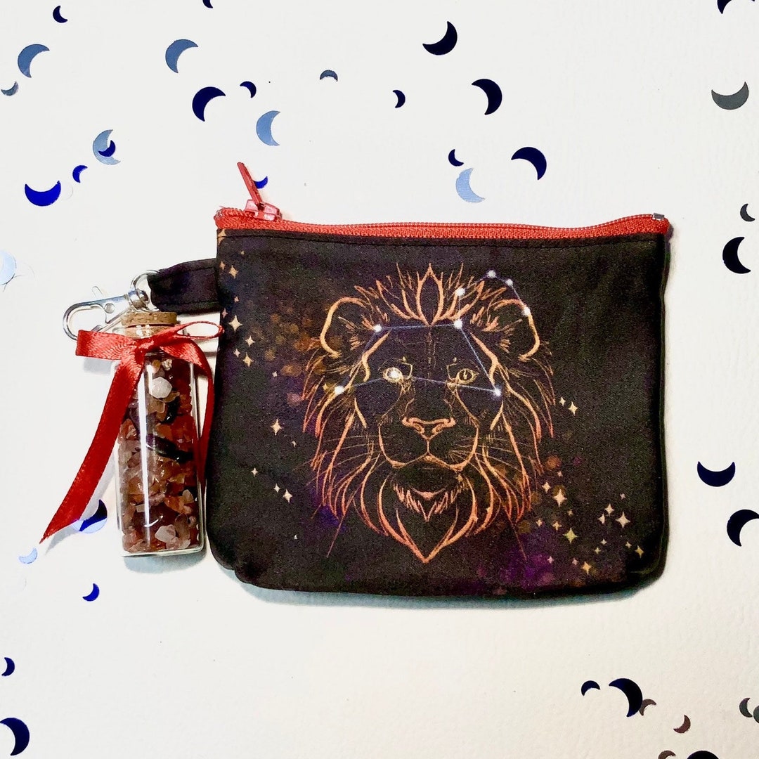 SIDERALIS Collection LEO Handmade Coin Purse With Zodiac Signs Original ...