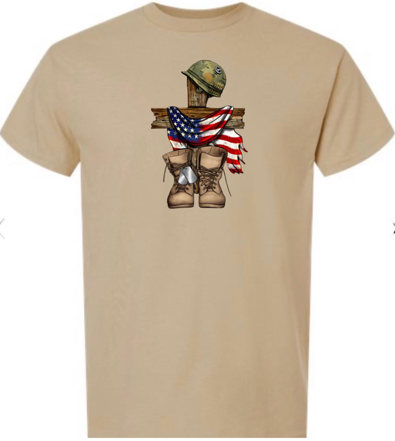 Military Cross and Boots Png - Etsy