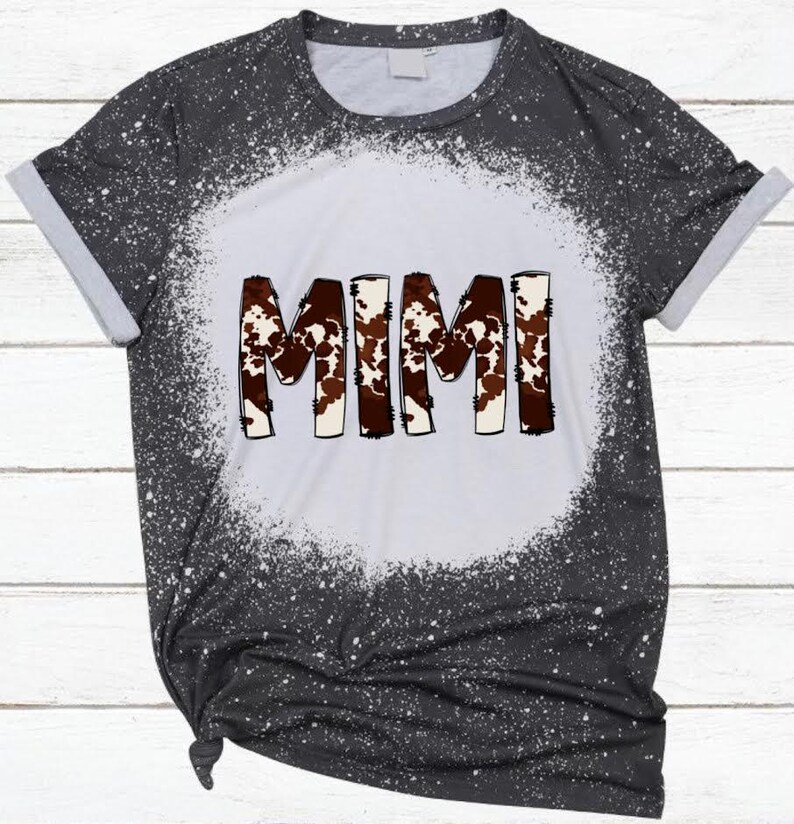 Cow Print MIMI Png. - Etsy