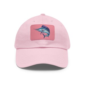 Vintage-inspired Fishing Trucker Hat With Leather Fish Patch ...