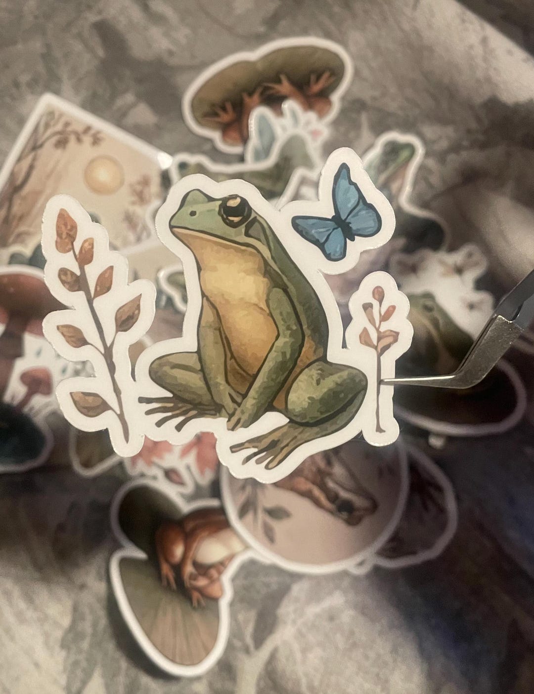 Mystery Cottagecore Frog Stickers – Frogs, Mushrooms, Forest Magic ...