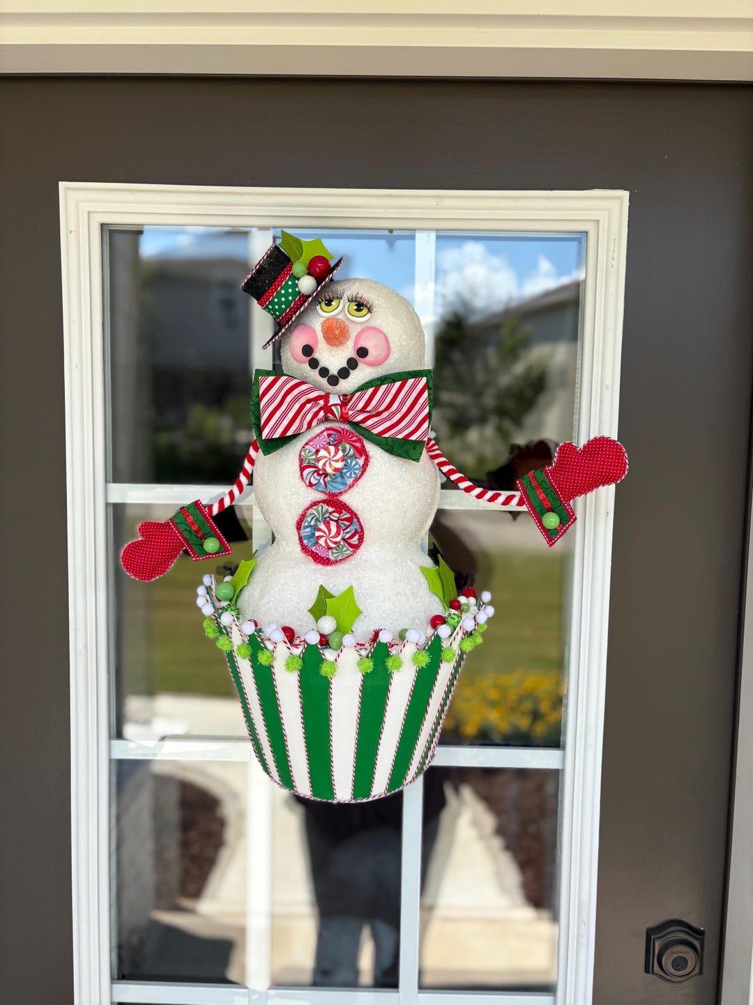Frostbite Snowman Decor - Etsy