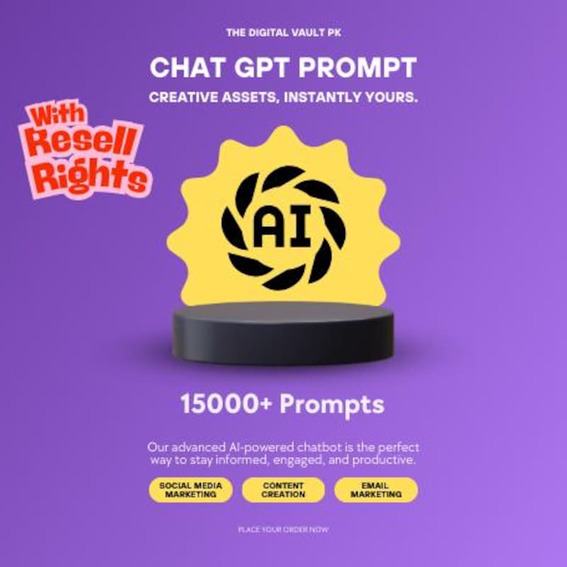 Chatgpt Prompts - Etsy