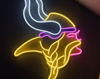 Vikings Neon Sign - Etsy