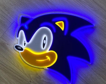Sonic Wall Decor - Etsy