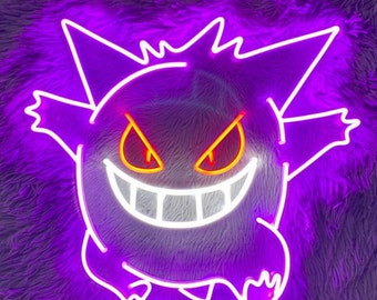 Neon Gengar Light - Etsy