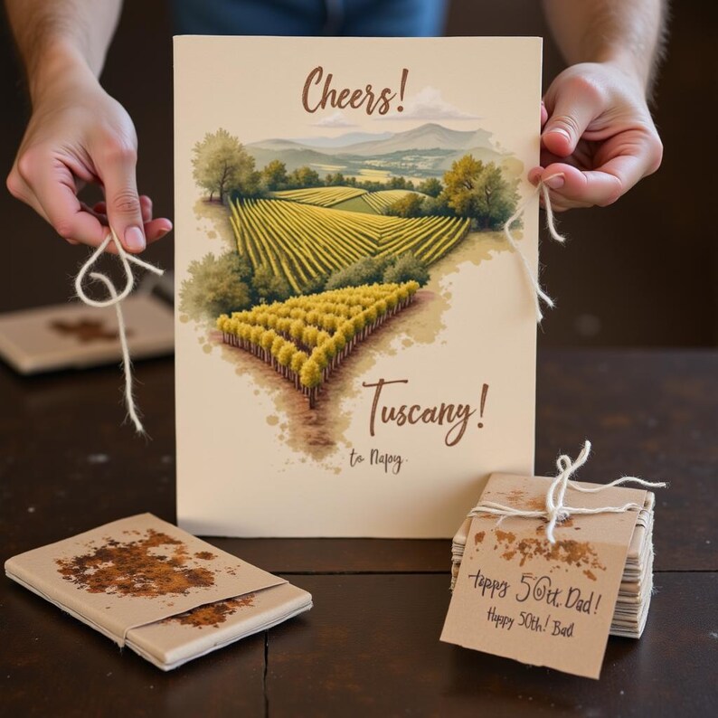 Elegant Wine Region Map Wall Art, Italian Vineyard Cheers Poster ...