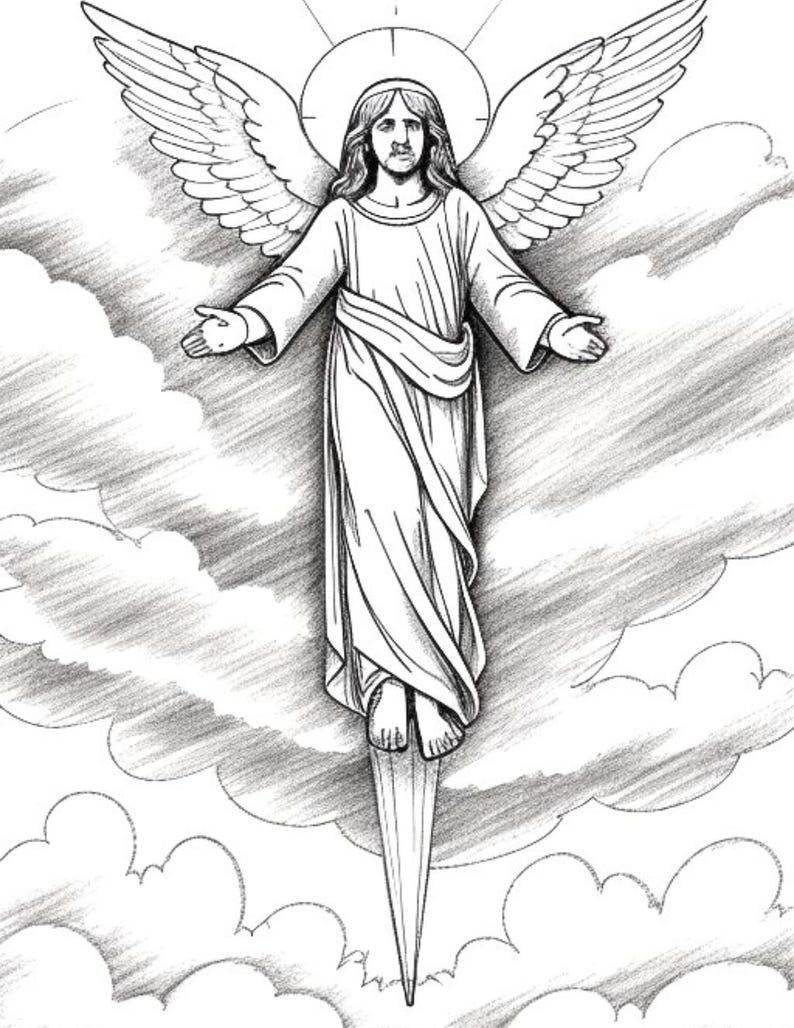 Jesus is Alive Coloring Page, Printable Easter Craft for Kids ...