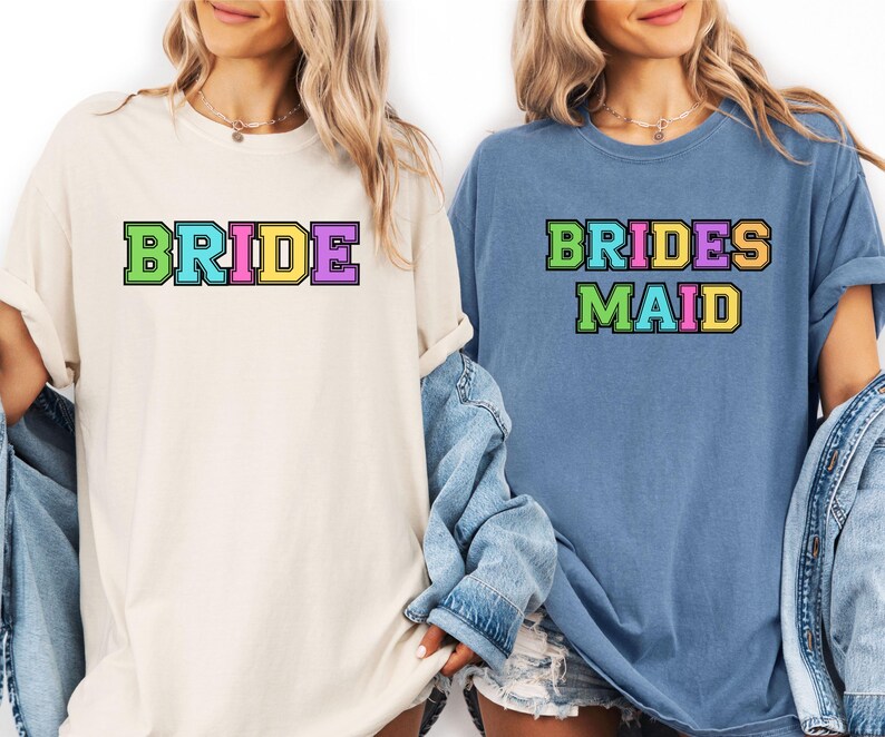 Bride Shirt, Bridesmaid Shirt, Bachelorette Party Tee, Comfort Colors ...