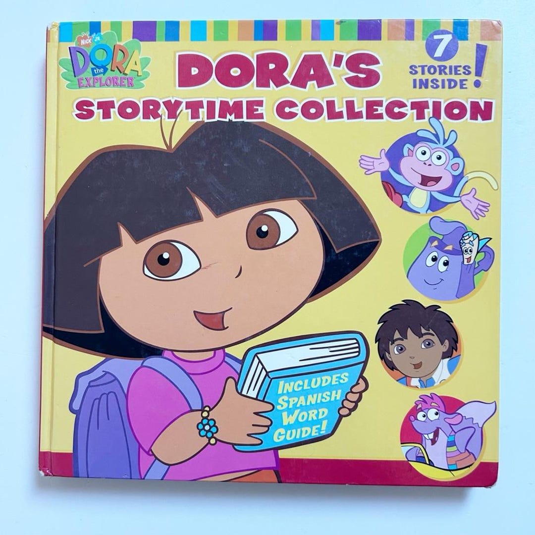 Vintage 2002 Nickelodeon Dora's Storytime Collection Hardcover Boots ...