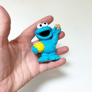 Retro Throwback Sesame Street Toy Figures Elmo, Cookie Monster, Oscar ...