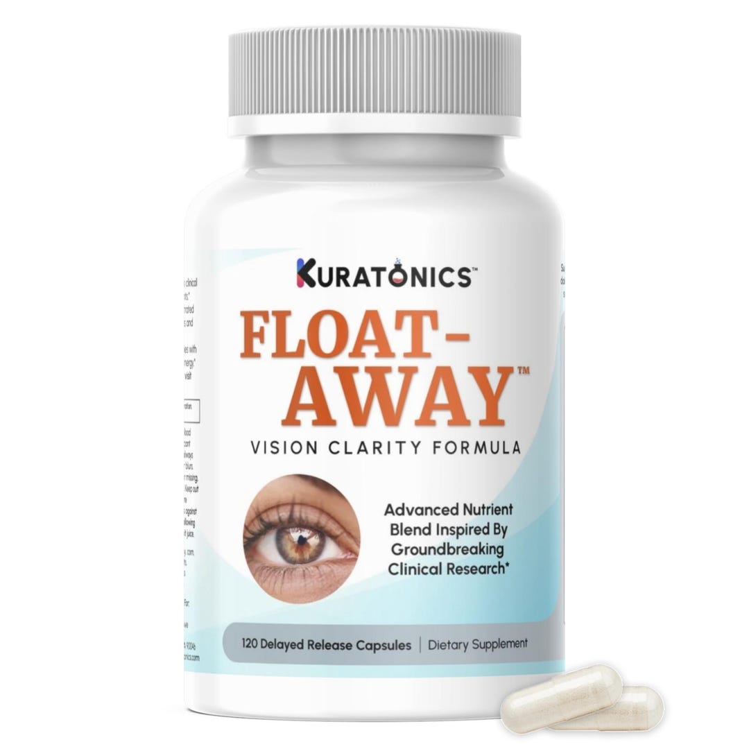 Eye Floaters Supplement: Clinical Strength Vision Support, 1-bottle ...