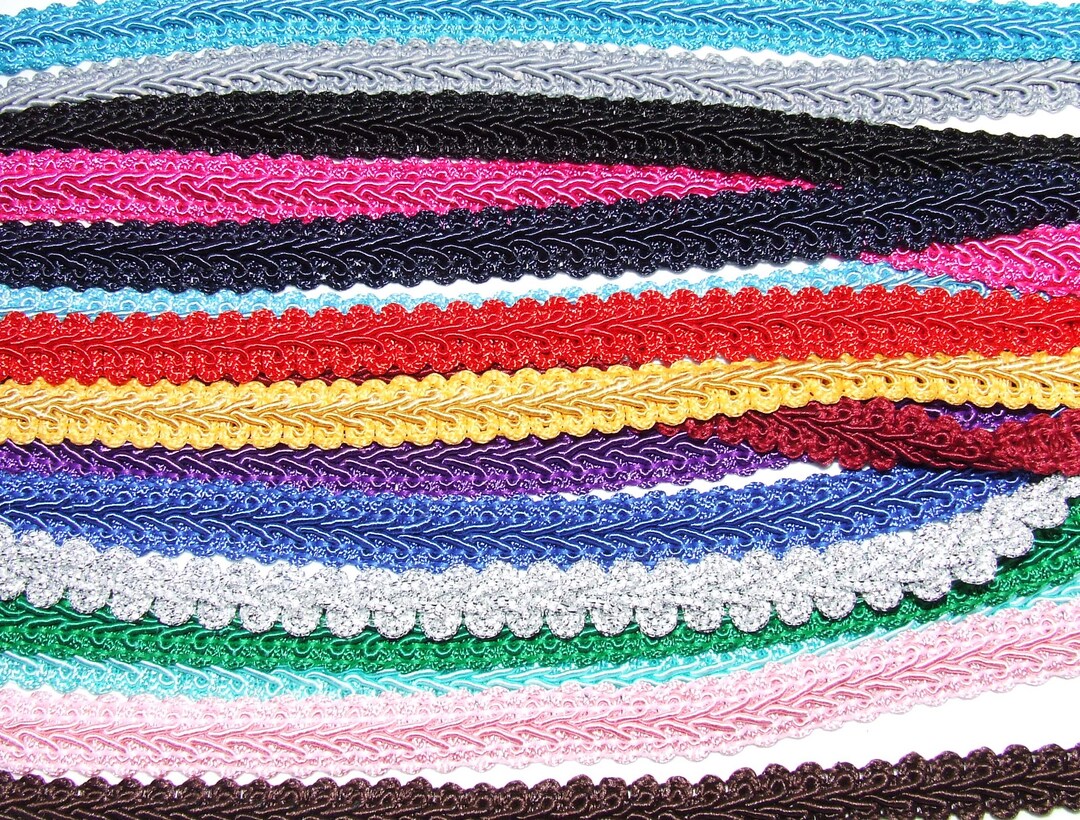 Double Scroll Swirl Braid Trimmings Gimp Sewing Costumes Theatre Drama ...