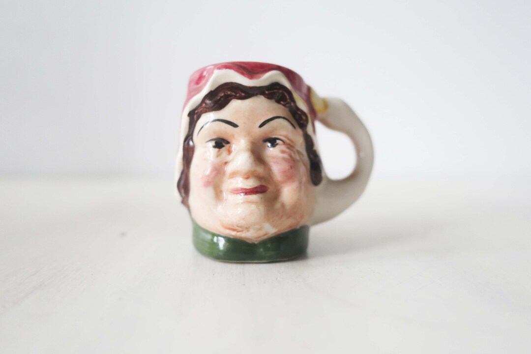 Vintage Miniature Toby Jug: English China Collectible - Etsy