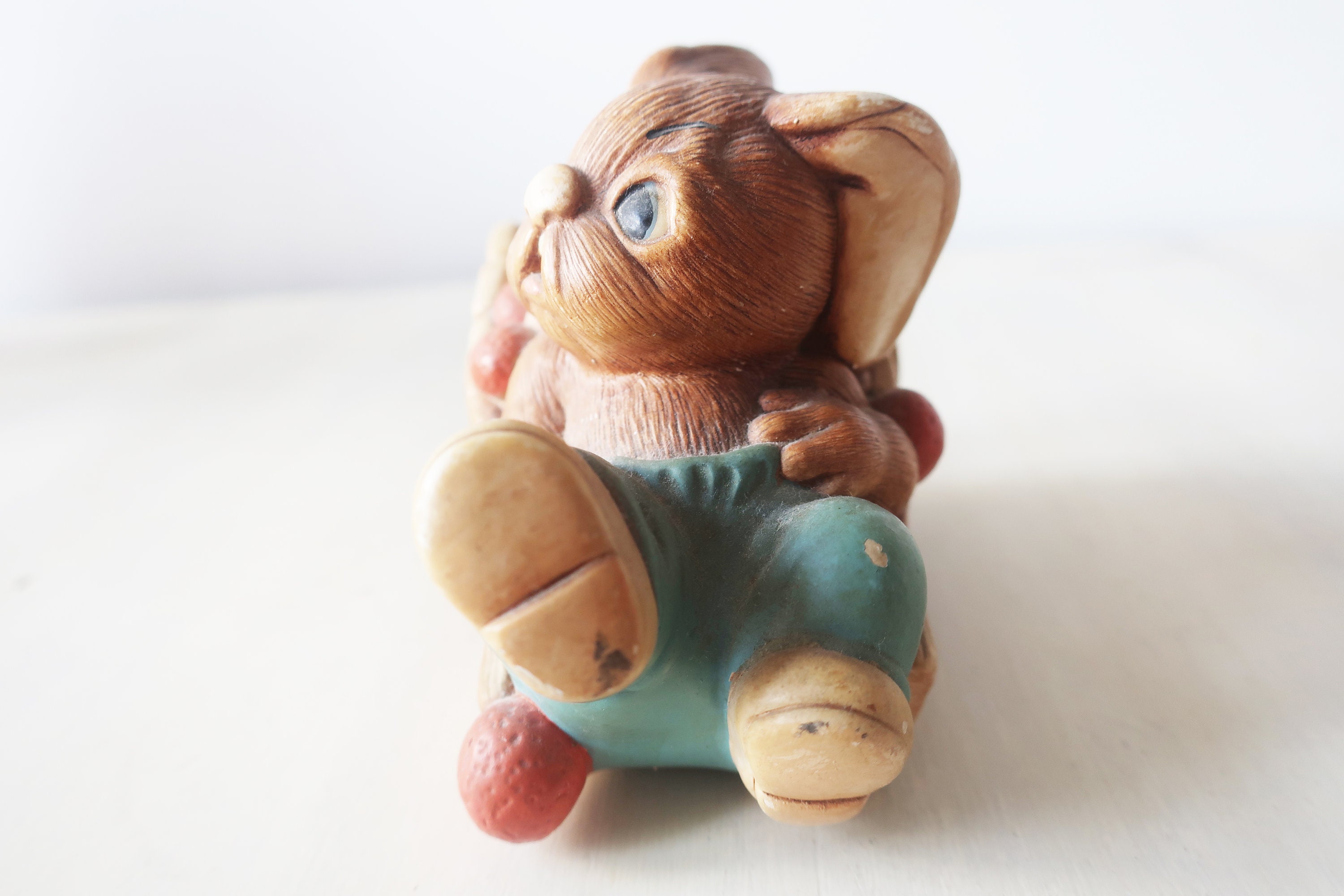 Vintage Pendelfin Barrow Boy Rabbit Figurine Rabbit and - Etsy UK