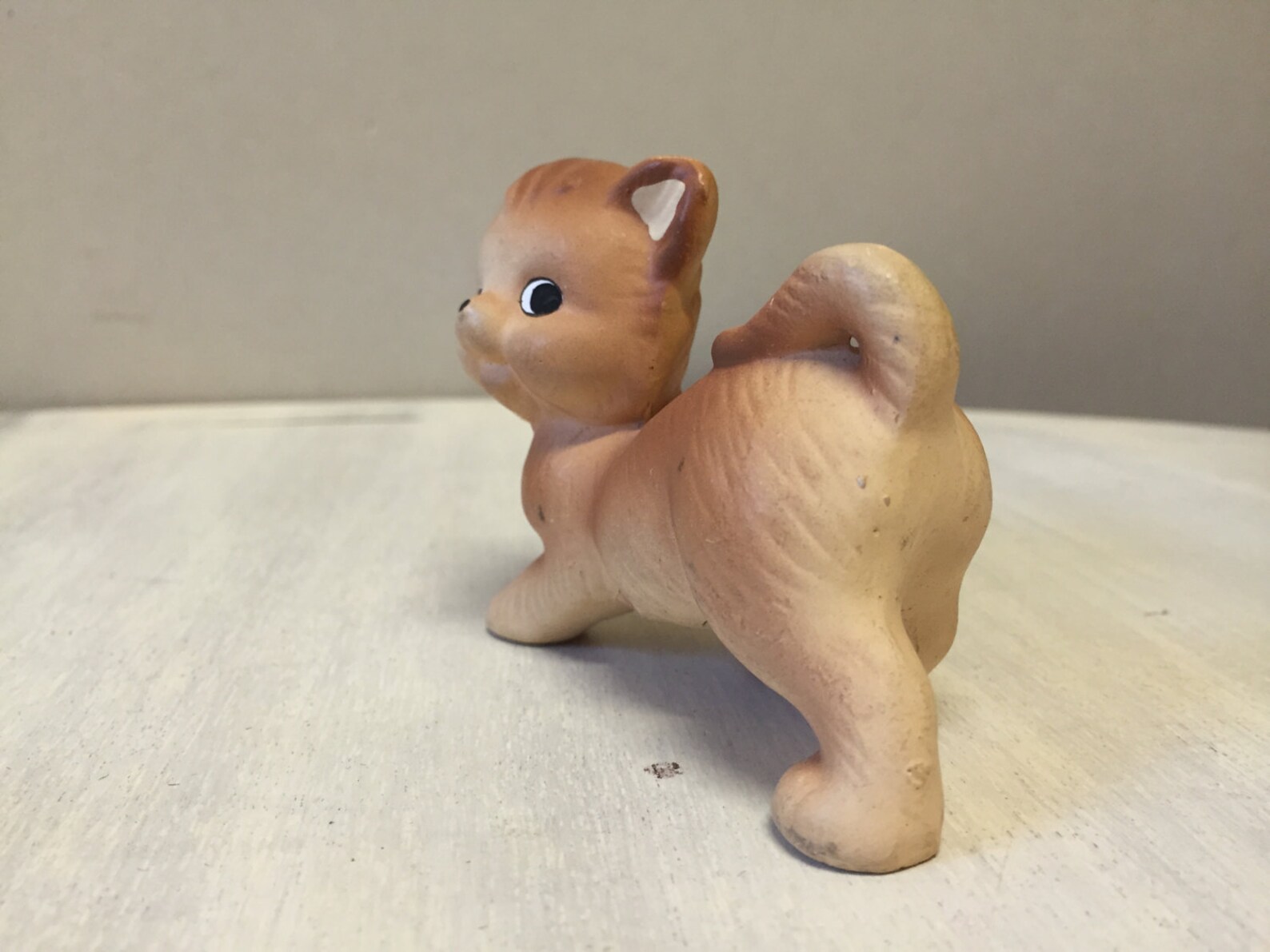 Small Orange Cat Figurine Miniature Orange Cat Figurine - Etsy