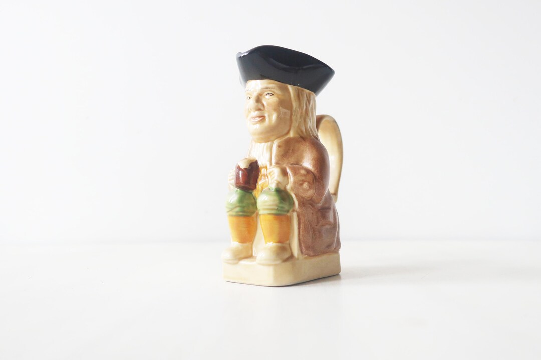 Vintage English China Toby Jug: Collectible Barware - Etsy Sweden