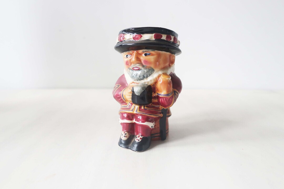 Vintage Beefeater Toby Jug: Collectible Staffordshire China - Etsy