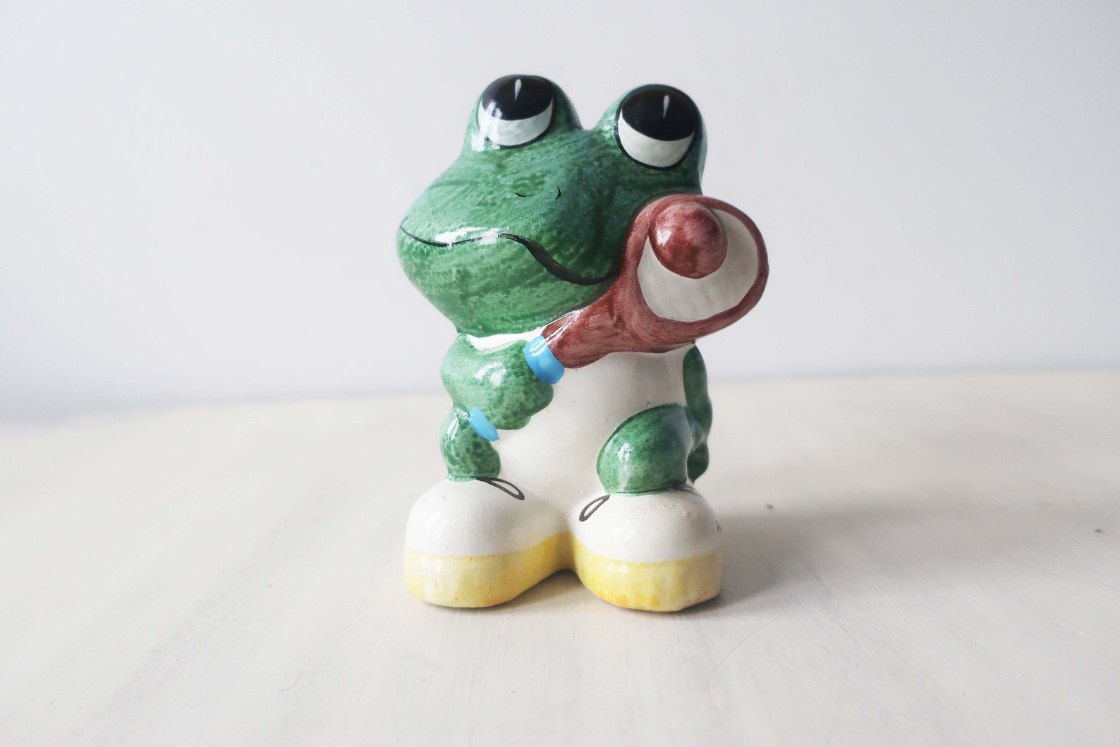 Green Frog Piggy Bank Vintage Frog Money Bank Vintage Green - Etsy