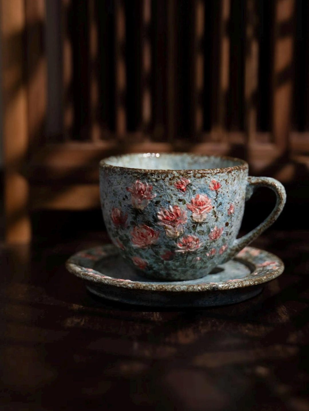 Only One;unique Mark Cup; Vintage Cup; Porcelain Cup; Oil Painting and ...