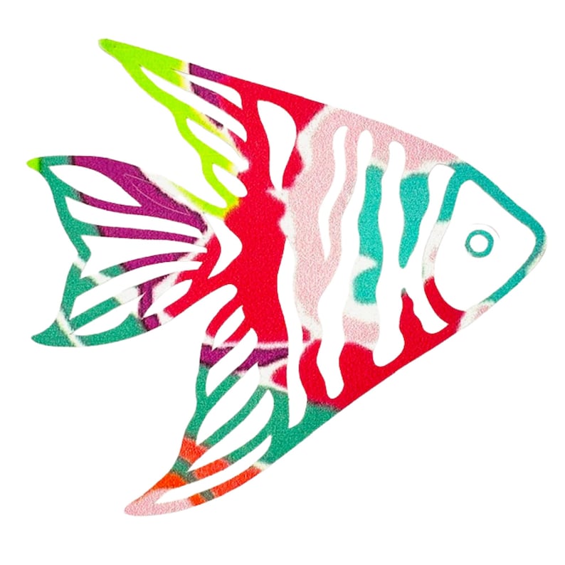 Tropical Fish Vinyl Decal, Yeti Cup Decal, Car Window Decal, Tropical ...