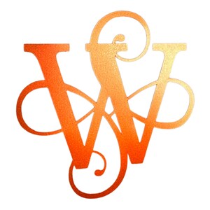 Single Letter Decal, Monogram Decal, Single Letter Monogram, Initial ...