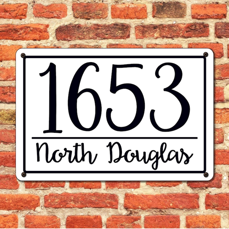 Address Sign - Etsy