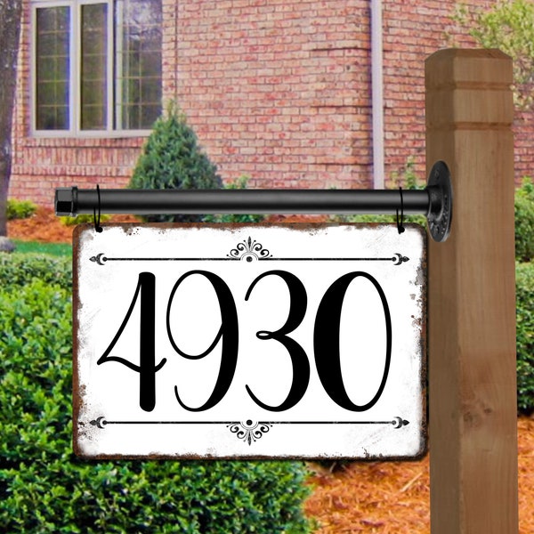 Rustic House Numbers - Etsy