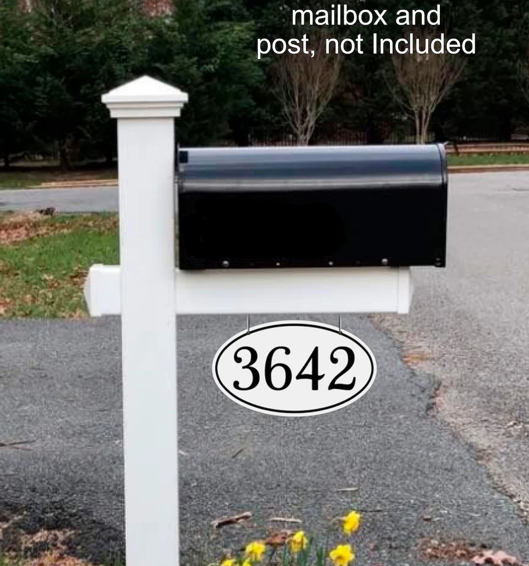 Mailbox Numbers, 7 X 12