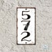 Rustic Address Sign Farmhouse Decor House Numbers Street - Etsy