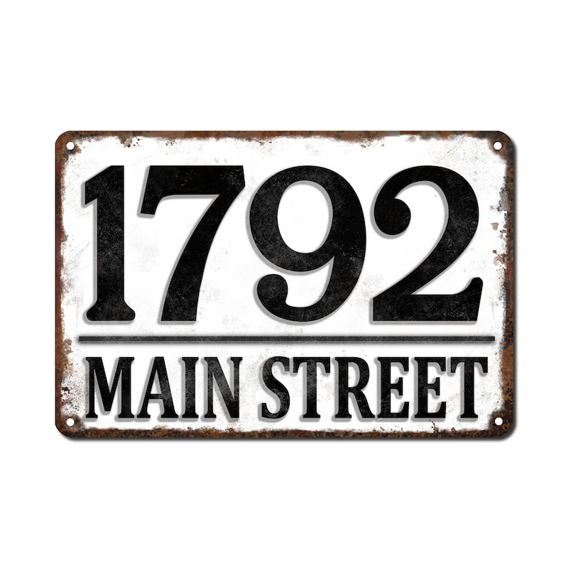 Street Address Numbers - Etsy