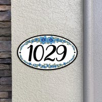 House Number Plaque - Etsy