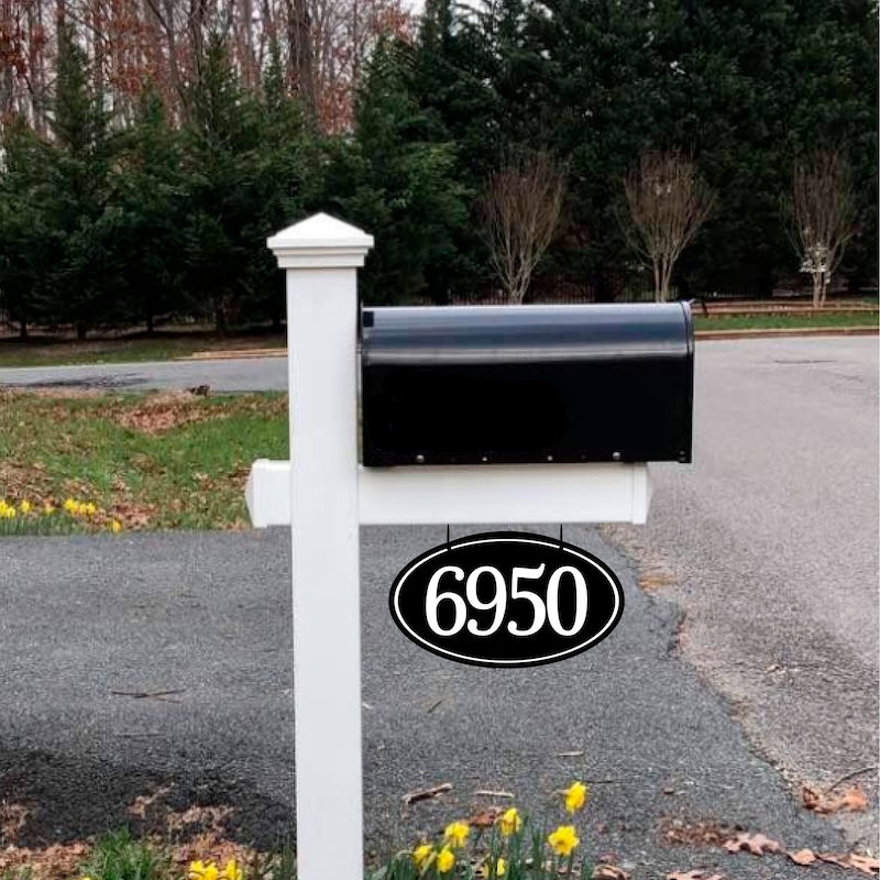 Mailbox Under Sign - Etsy