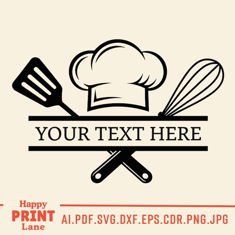 Chef SVG Bundle | Chef Logo SVG | Cooking & Baking Clipart | Kitchen ...