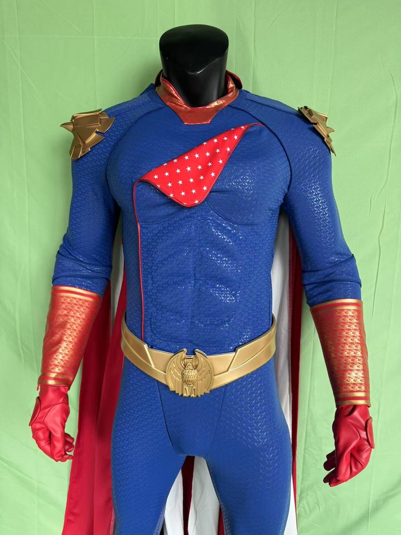 Homelander Costume the Boys Season 3 Cosplay Set Costume Top Version - Etsy