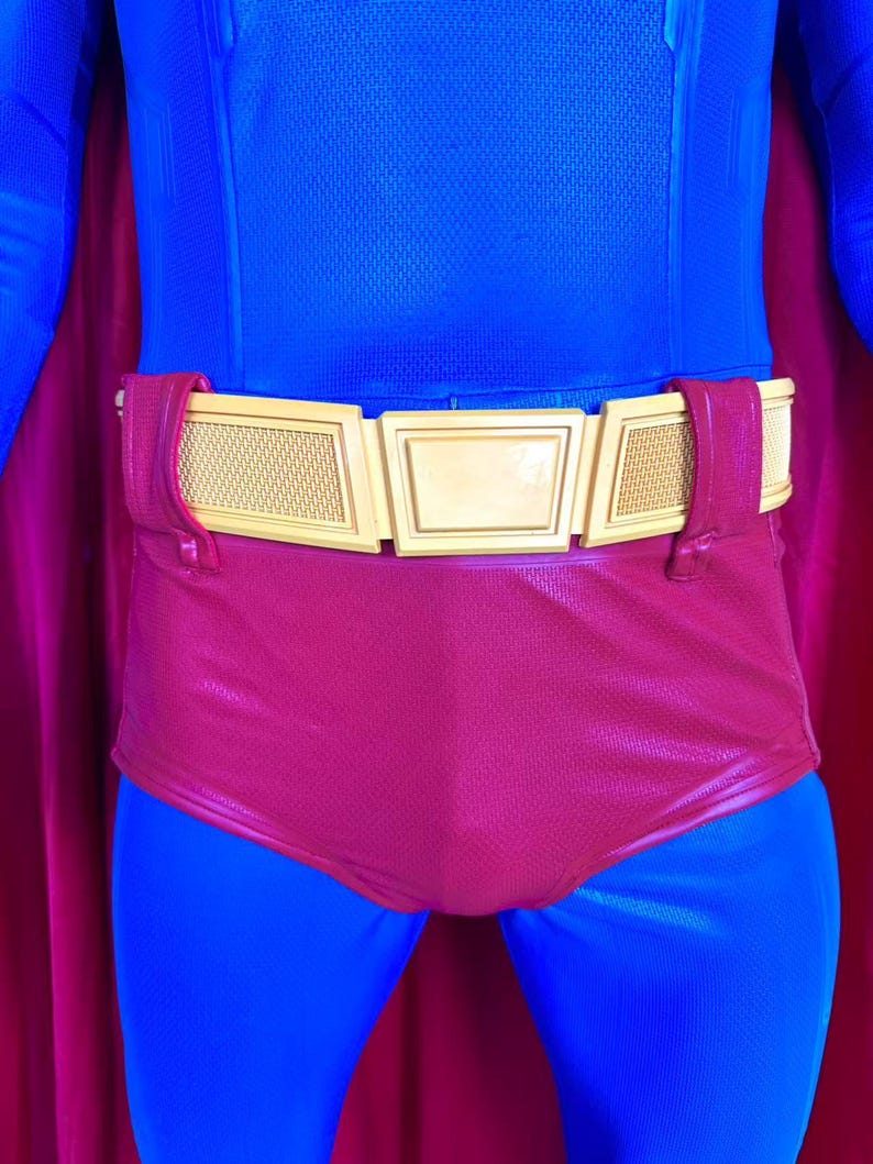 Superhero Costume Men Cosplay Set Costume With Cloak Top Version - Etsy
