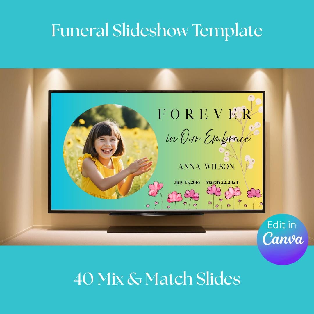 Memorial Video Slideshow for Daughter – Thoughtful & Elegant ...