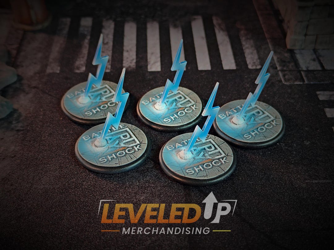 Battle Shock Tokens - Etsy