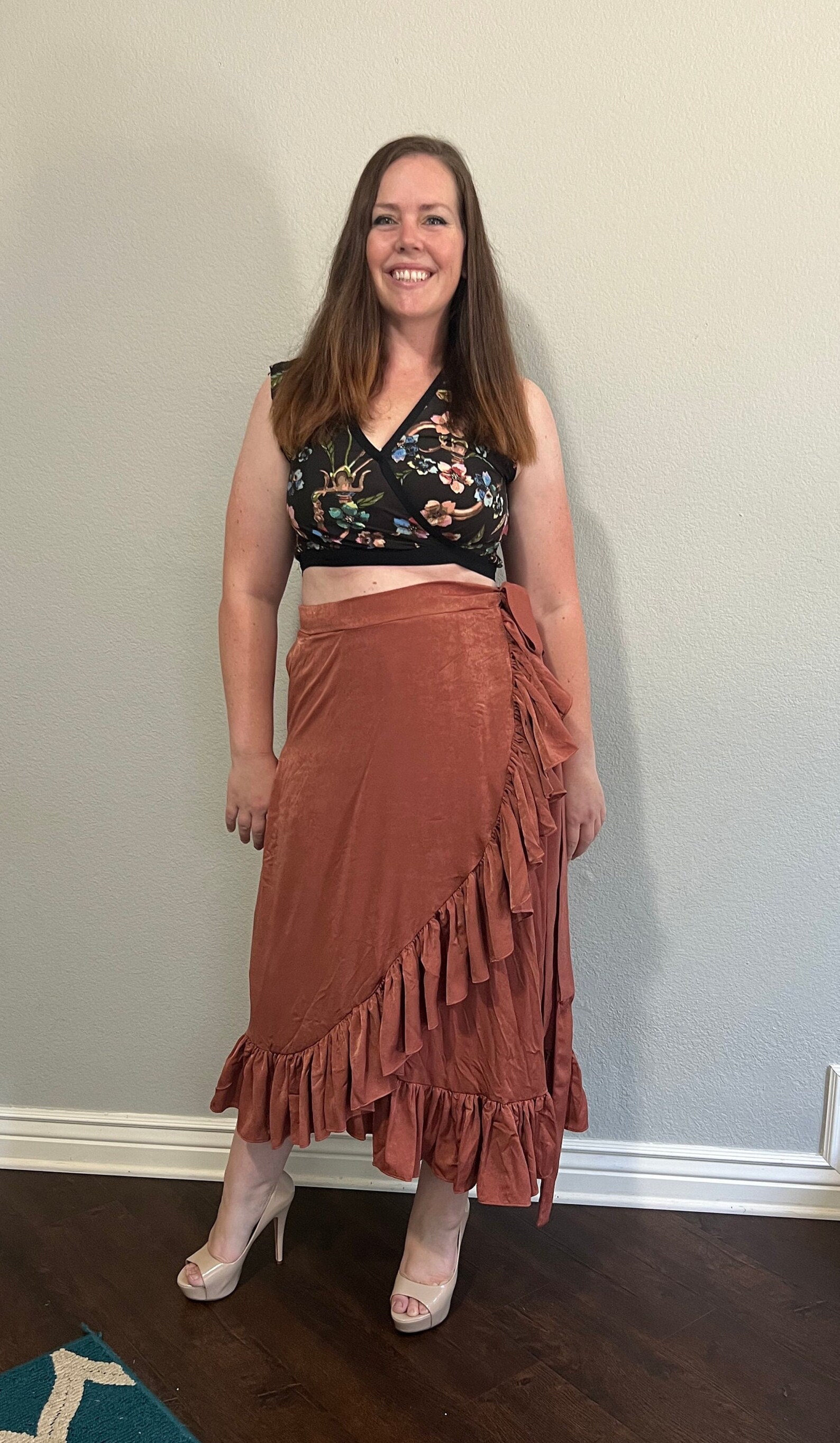 The Edith Wrap Skirt With In-seam Pockets, Wrap Skirt Sewing Pattern ...