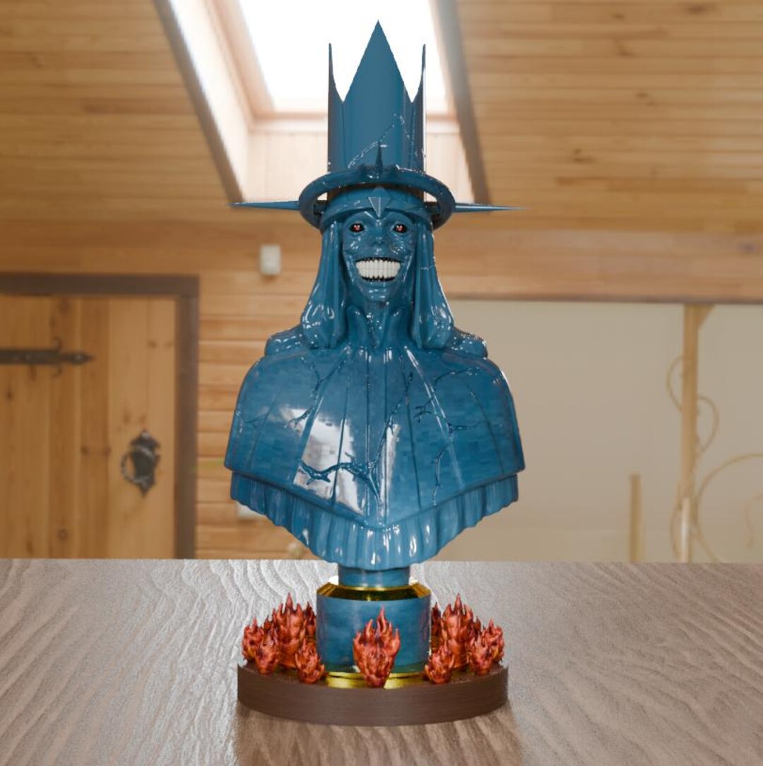 Bust Statue of God Solo Leveling - Etsy