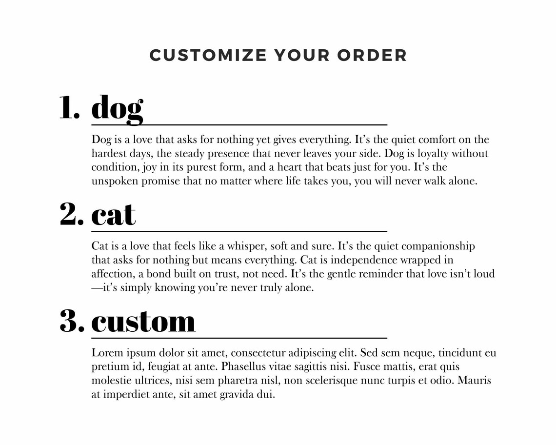 Custom Dog Owner Gift Poster Personalized Photo With Definition Print ...