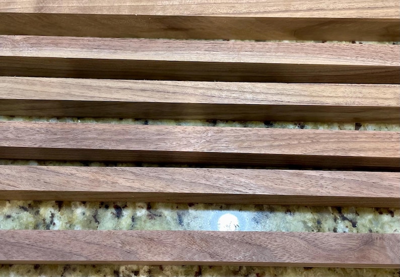 Premium Walnut Wood Strips 18.5x1.625x.875" Solid Wood for Cutting ...